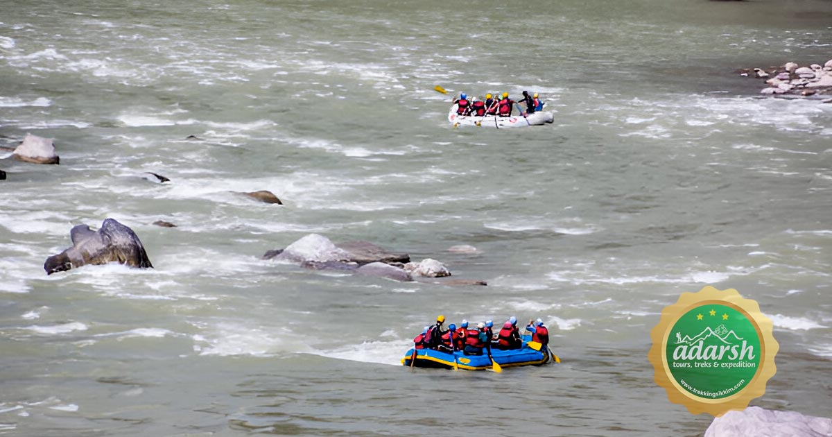 River Rafting, River Rafting in Sikkim - Adarsh Tours